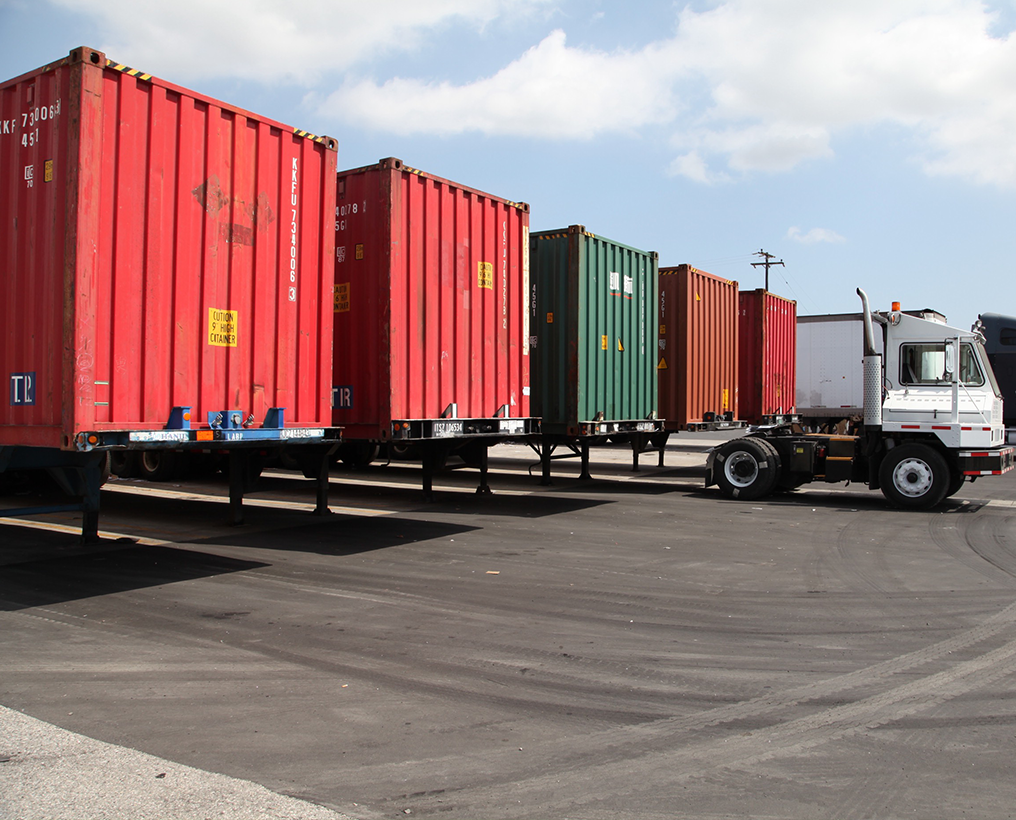 Container Drayage Services – TranstarTrucking